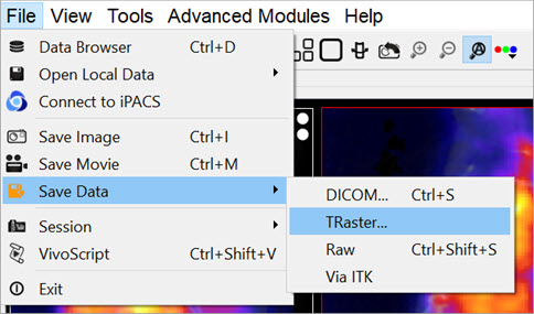 Save Data | VivoQuant User Manual